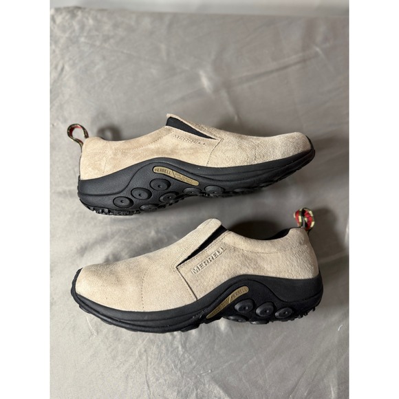 Merrell | Shoes | Merrell Jungle Mac Mens Slip On Shoes Tan Suede ...